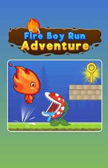 Fire Boy Run Adventure-Free online casual games